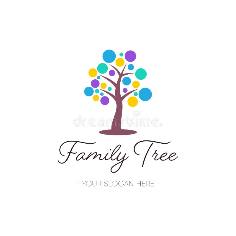 Family Tree Logo Stock Illustrations – 11,128 Family Tree Logo Stock ...