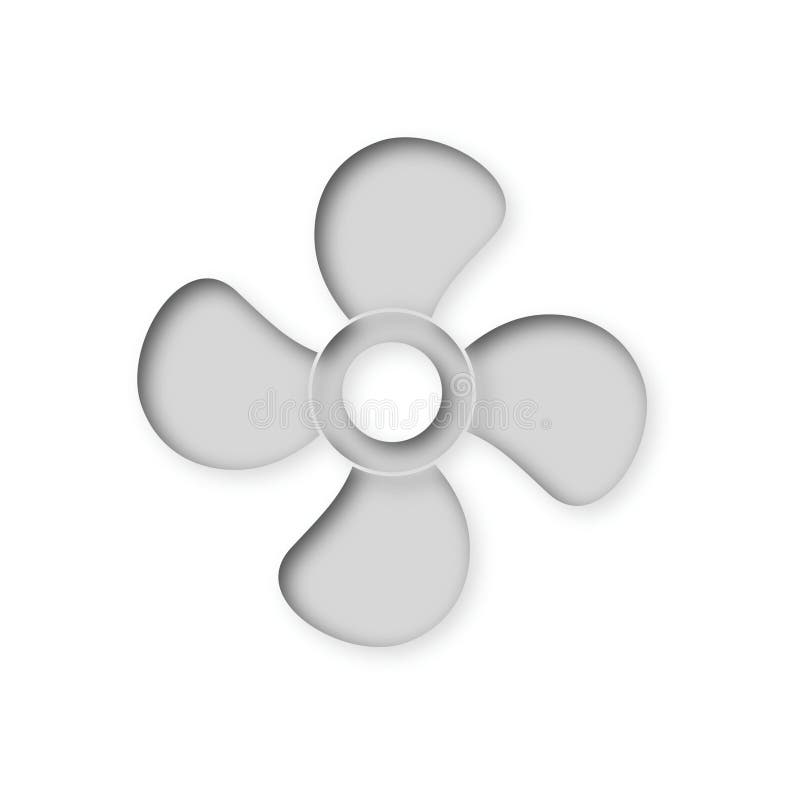 Vector fan icon stock vector. Illustration of airscrew - 168976732