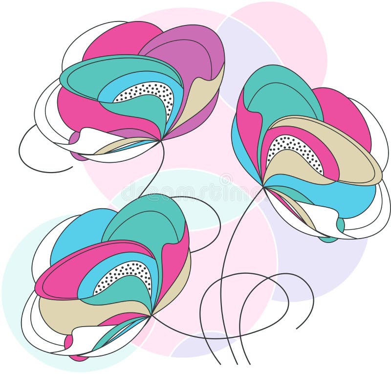 Vector fancy floral design stock vector. Illustration of banner - 26370365