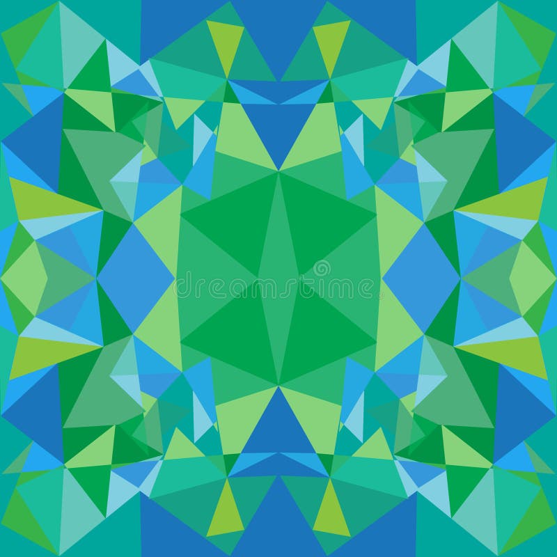 Vector Fashion Polygon Shapes Seamless Pattern , Abstract Stock Vector ...