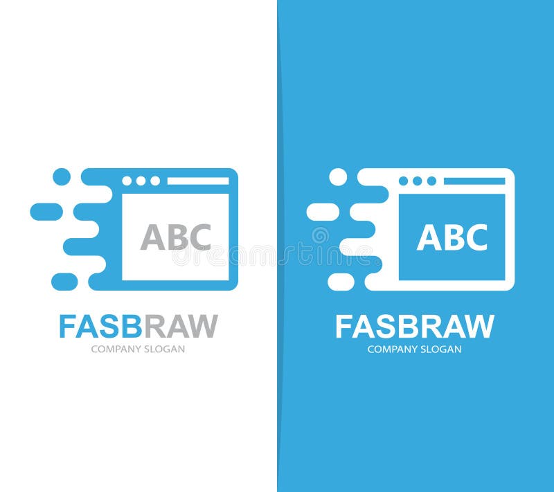 Vector Browser Eye Logo Combination. Unique Network Vision Logotype ...