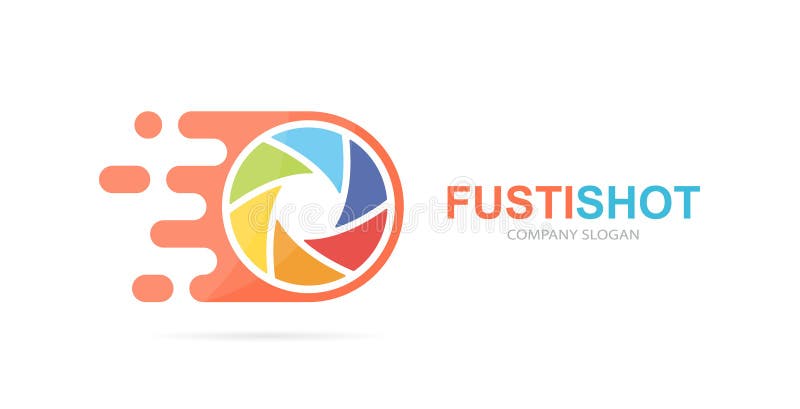 Vector Fast Camera Shutter Logo Combination. Speed Lens Symbol or Icon ...