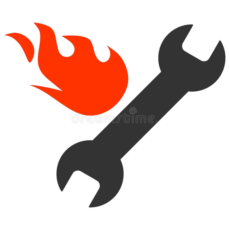 Vector Fast Repair Flat Icon Symbol Stock Vector - Illustration of ...