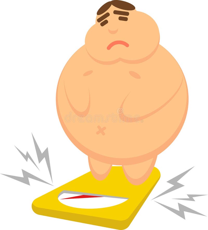 Sad Fat Man Stock Illustrations – 606 Sad Fat Man Stock Illustrations ...