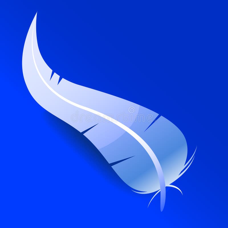 Vector feather stock vector. Illustration of abstract - 11283666