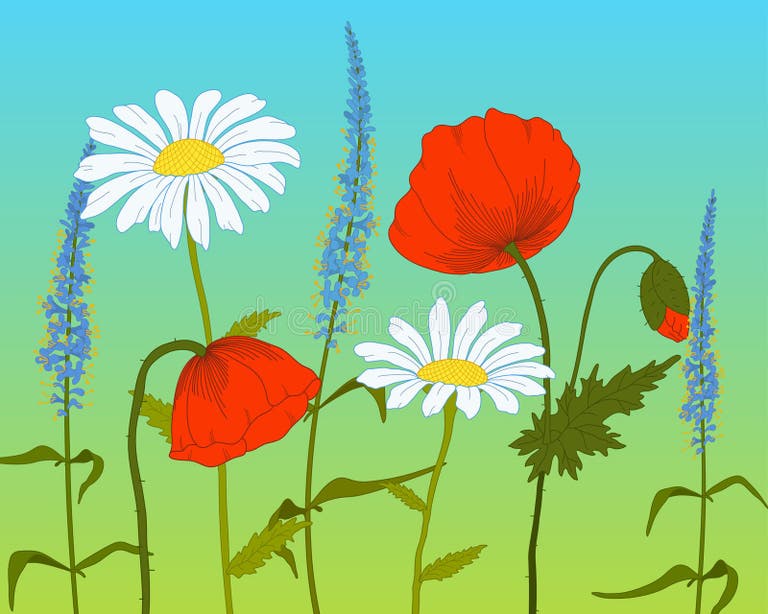 Fantasy Flower Field Stock Illustrations – 21,319 Fantasy Flower Field ...