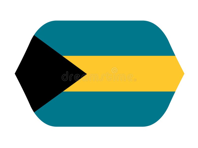 Bahamas Flag - Commonwealth of the Bahamas Stock Vector - Illustration ...