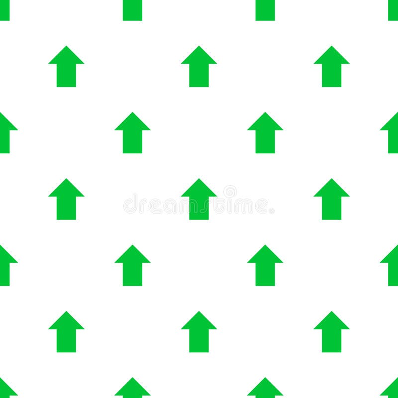 Vector Files Repeatable Seamless Pattern of Up Arrow Shape Stock ...