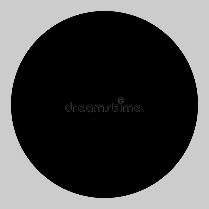 Vector Filled Circle Icon Illustration Stock Vector - Illustration of ...
