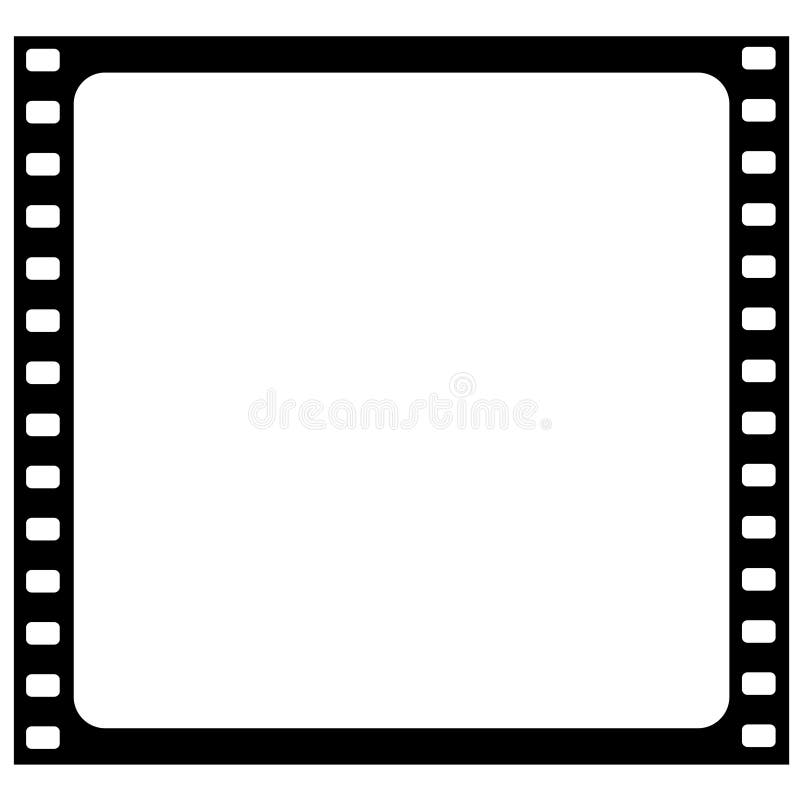 Vector film frame stock vector. Illustration of edge - 10168353