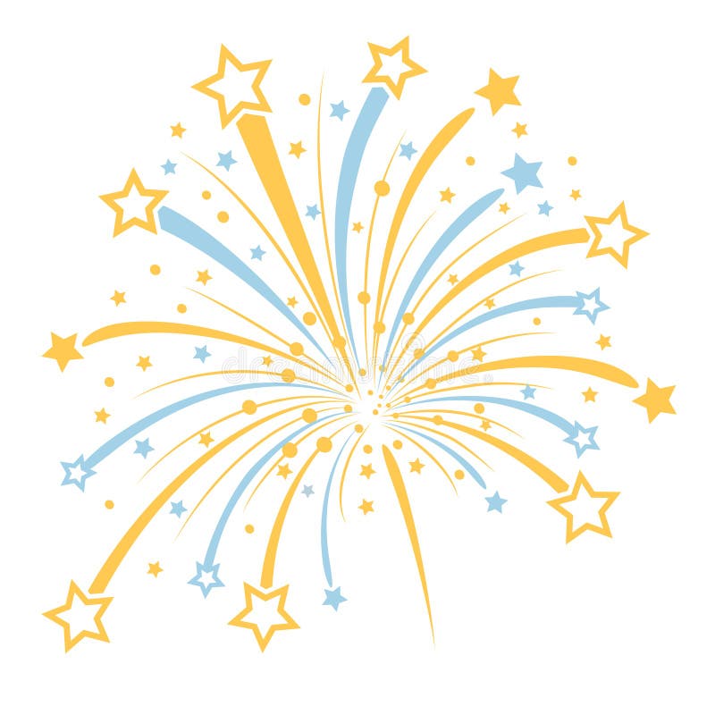 Vector firework stock vector. Illustration of july, cracker - 47983949