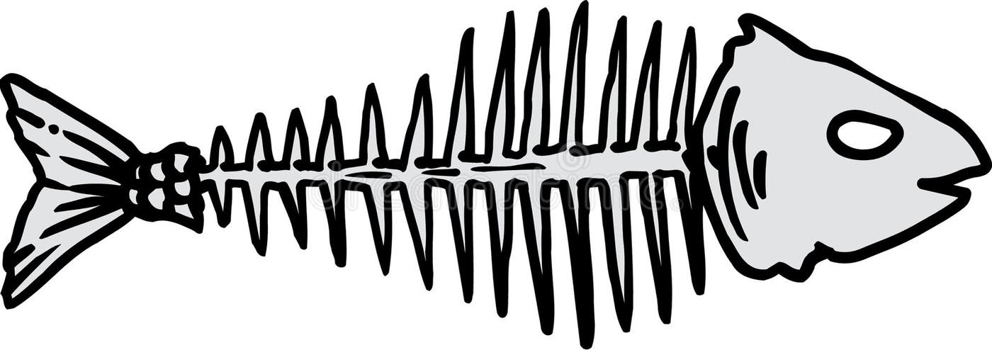 Fish Bones Drawing Stock Illustrations – 1,271 Fish Bones Drawing Stock ...