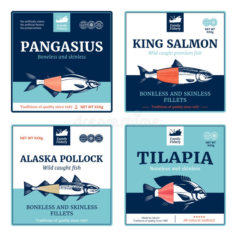 Alaska Pollock Logo Stock Illustrations – 40 Alaska Pollock Logo Stock ...