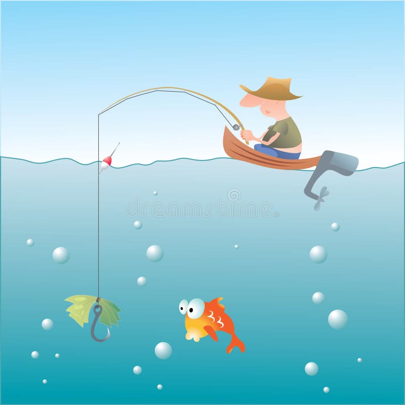 Float Fishing Line Hook Underwater Stock Illustrations – 307 Float ...