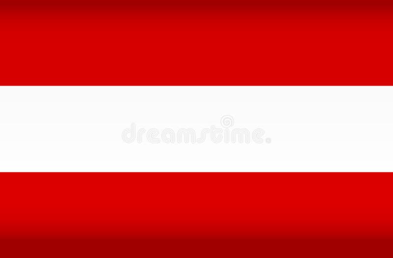 Vector Flag of Austria. Color Symbol Isolated Stock Vector ...