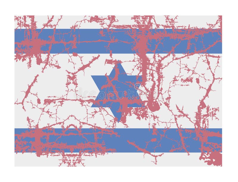 Vector Flag of Israel. Image of the Israeli Flag Stock Vector ...