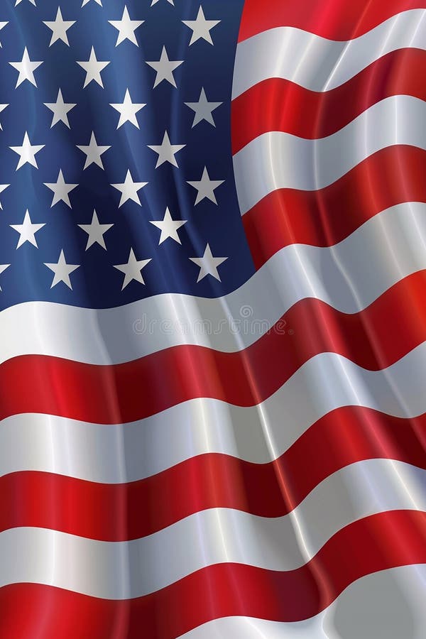 Vector of Flag for President Day Background. Stock Illustration ...
