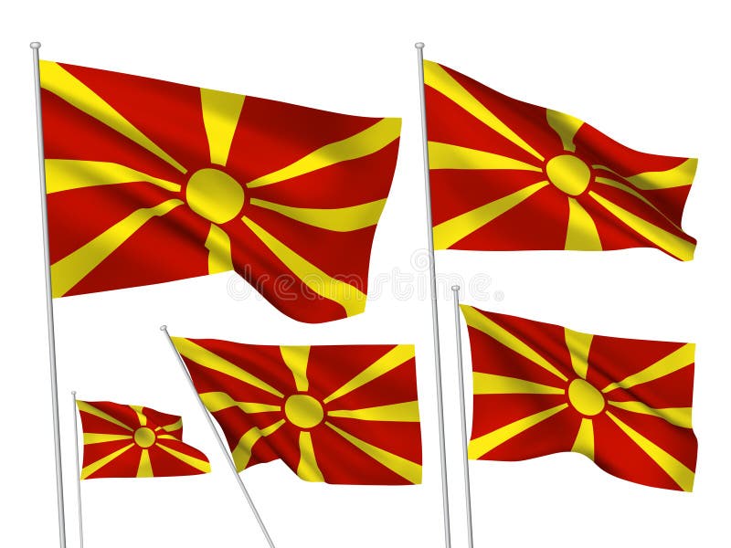 Macedonia Sun Symbol Stock Illustrations – 470 Macedonia Sun Symbol ...