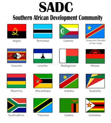 Sadc Map Stock Illustrations – 12 Sadc Map Stock Illustrations, Vectors ...