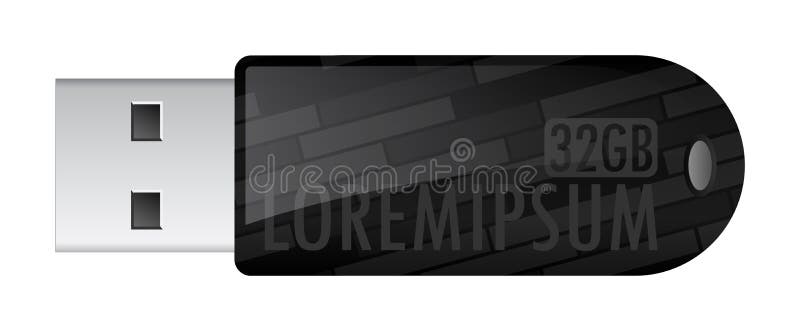 Vector Flash Disk Corporate Identity Stock Vector - Illustration of ...