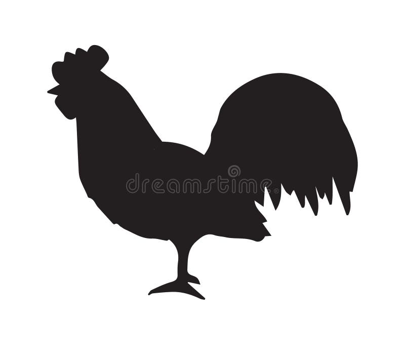 Rooster Silhouette Stock Illustrations – 20,518 Rooster Silhouette ...