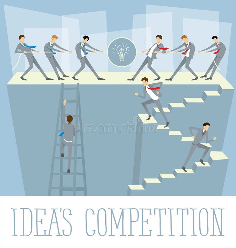 Vector Flat Business Concept Stock Vector - Illustration of isometric ...