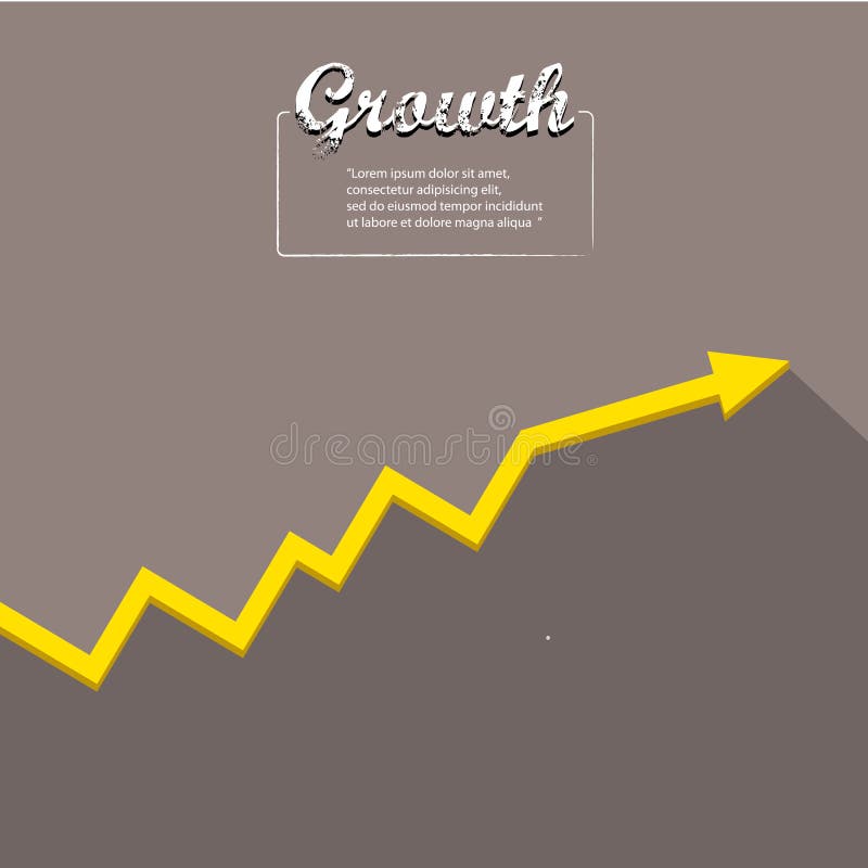 Economic Growth Line Icon, Vector. Economic Growth Outline Sign ...