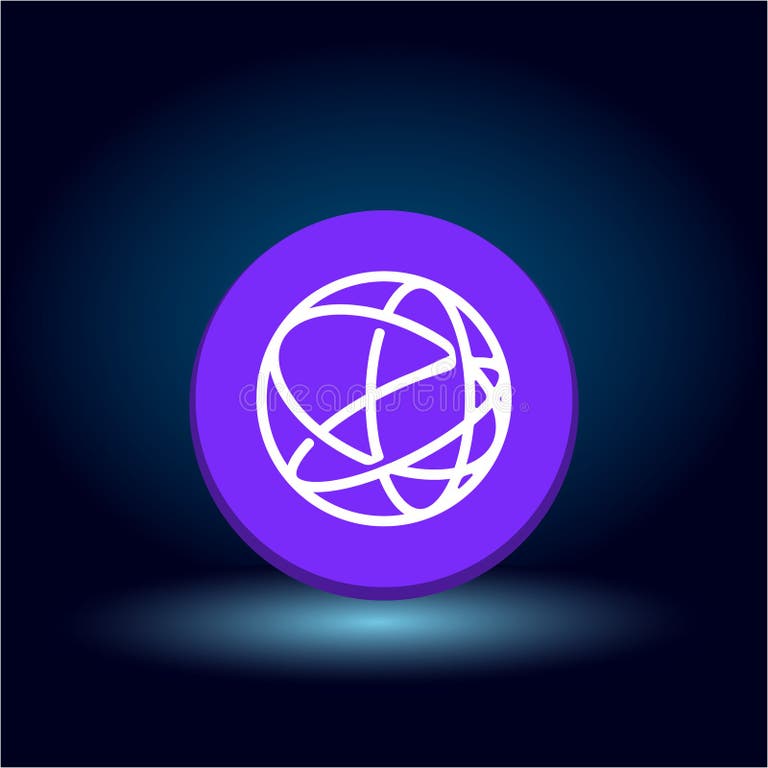 Celestia Tia Token Symbol Stock Illustrations – 1 Celestia Tia Token ...