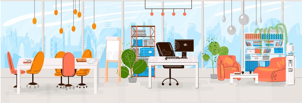 Workplace Modern Vector Stock Illustrations – 75,524 Workplace Modern ...
