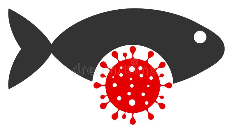 Fish sick cartoon stock vector. Illustration of clipart - 37762487