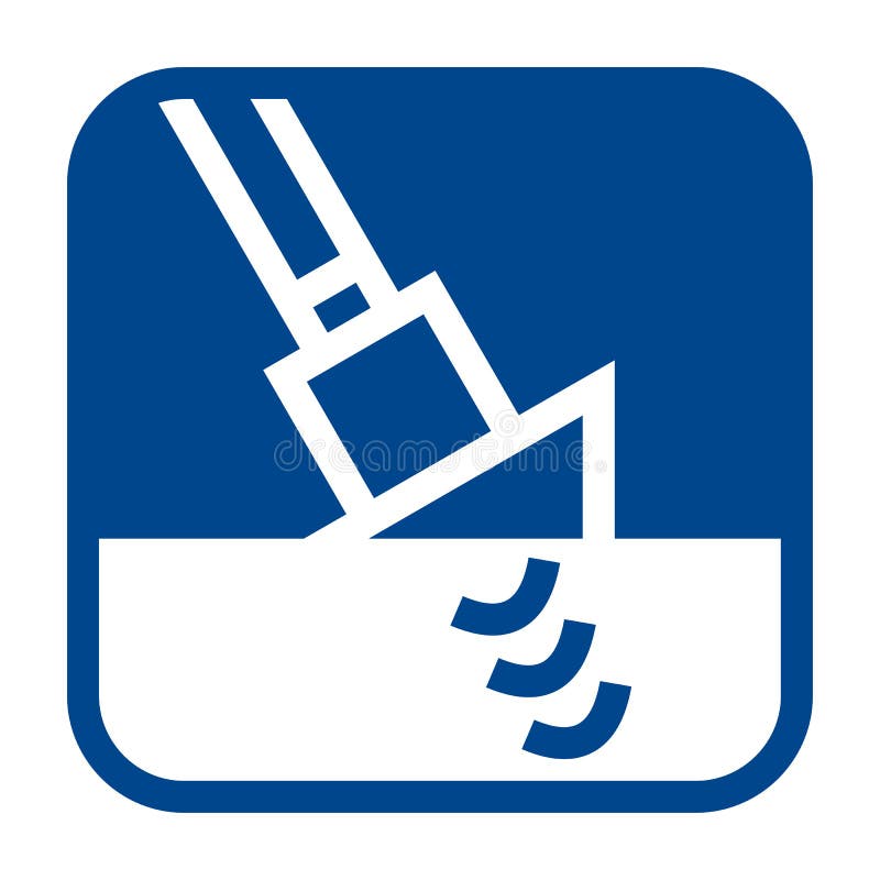 Vector Flat Design Icon of Ultrasonic Testing. Stock Vector ...