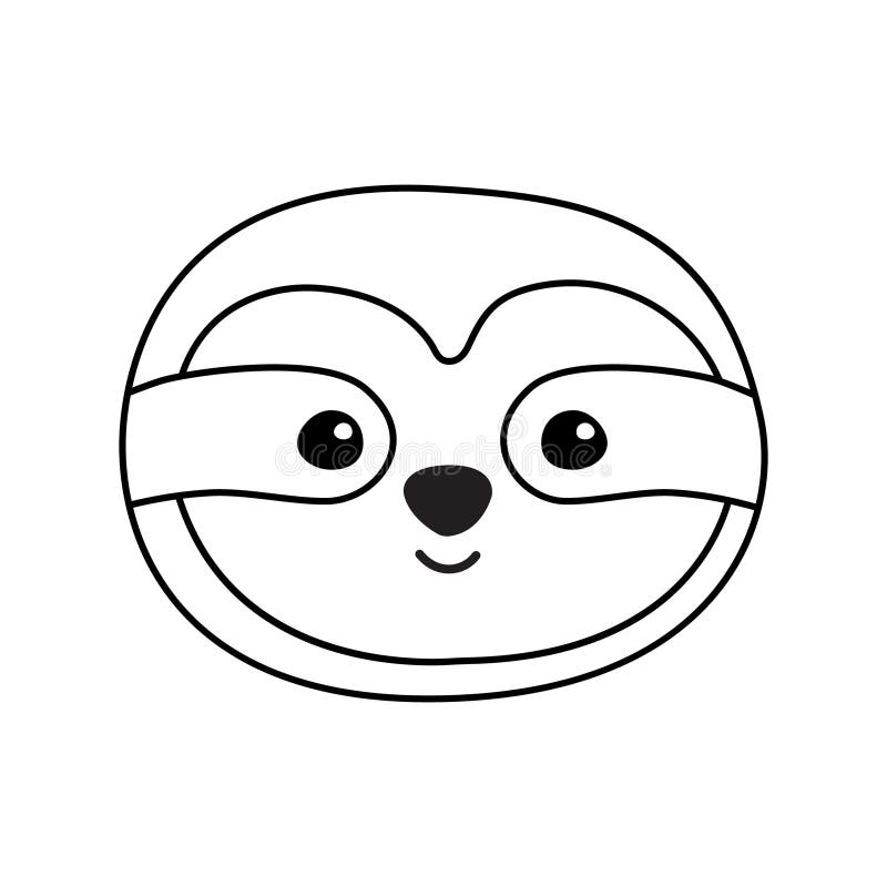 Sloth Face Stock Illustrations – 2,974 Sloth Face Stock Illustrations ...