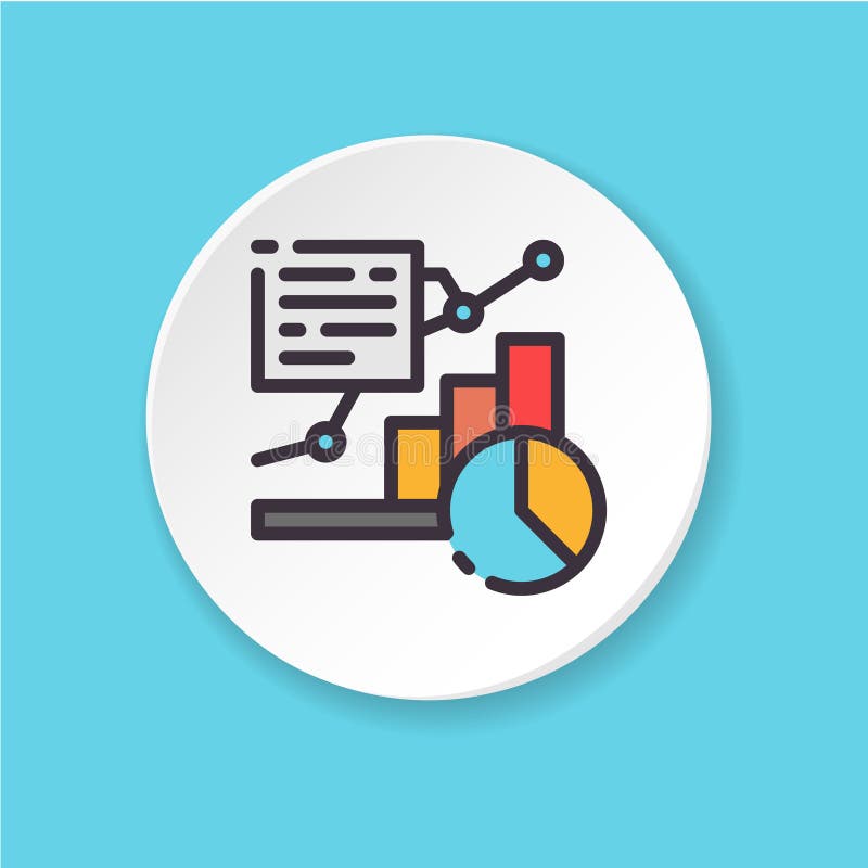 Graph and Diagram Web Banner. Visual Comparison of Data. Infographics ...