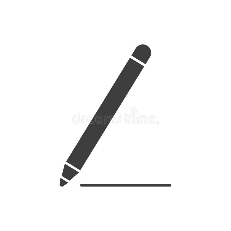 Vector Flat Icon of Notes on White Isolate Stock Vector - Illustration ...