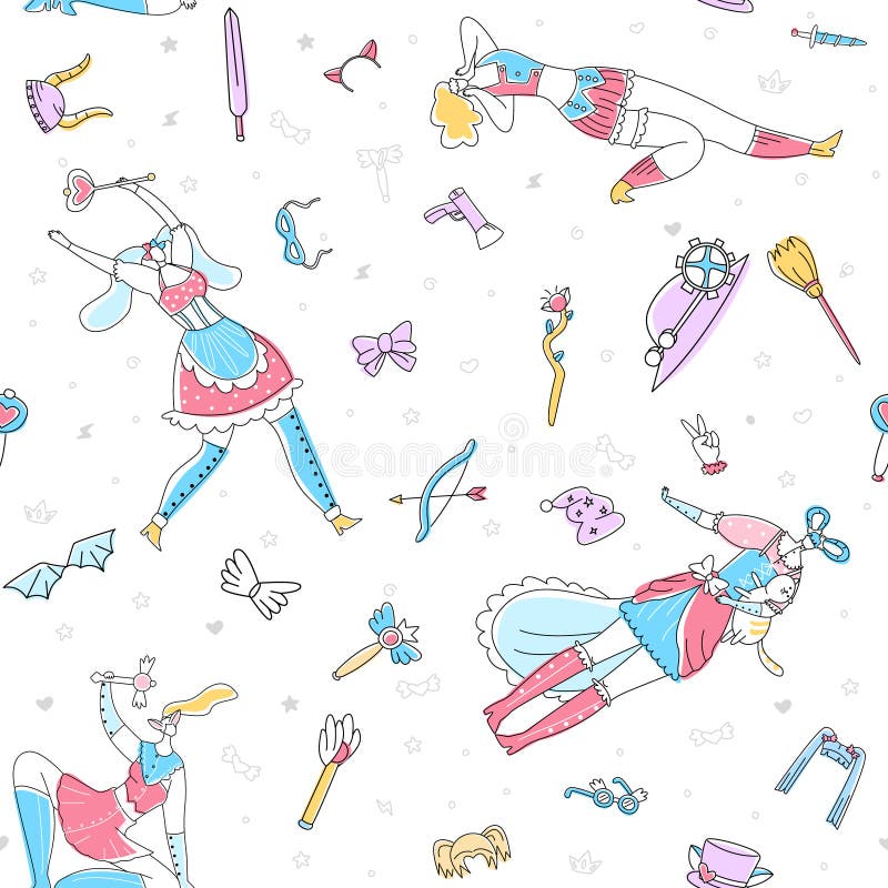 Lettering Cosplay Stock Illustrations – 46 Lettering Cosplay Stock ...