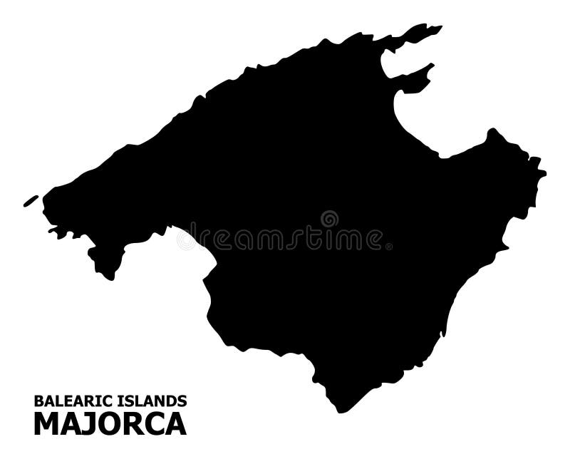 Vector Majorca Map of Dots stock vector. Illustration of island - 139143076