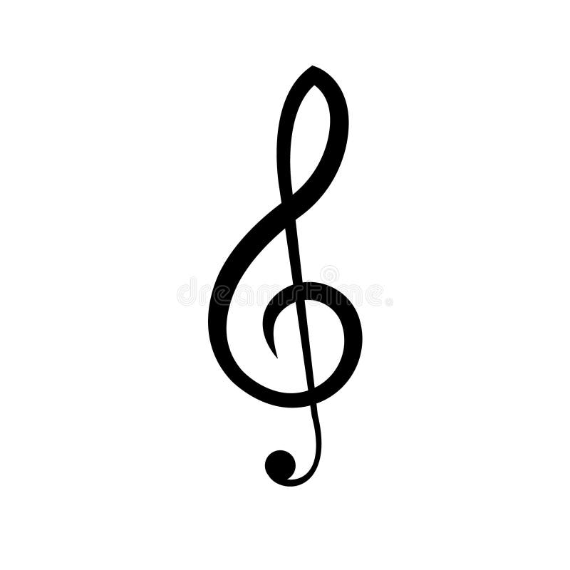 Vector Treble Clef Stock Illustrations – 22,114 Vector Treble Clef ...