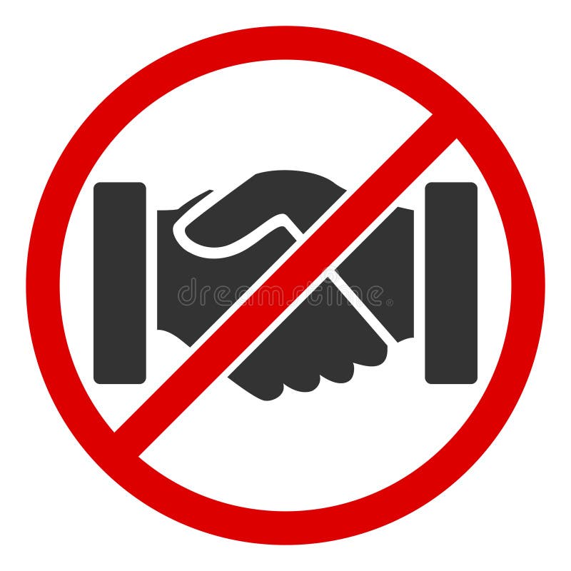 Stop Handshakes Stock Illustrations – 120 Stop Handshakes Stock ...