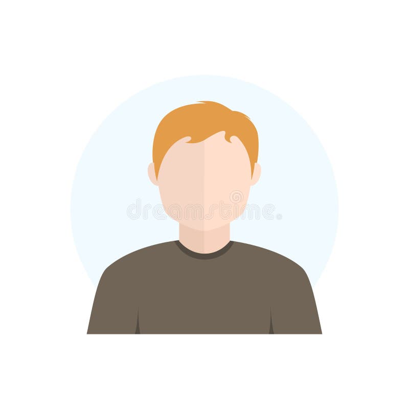 Flat Style Character Avatar Icon Stock Vector - Illustration of adult ...