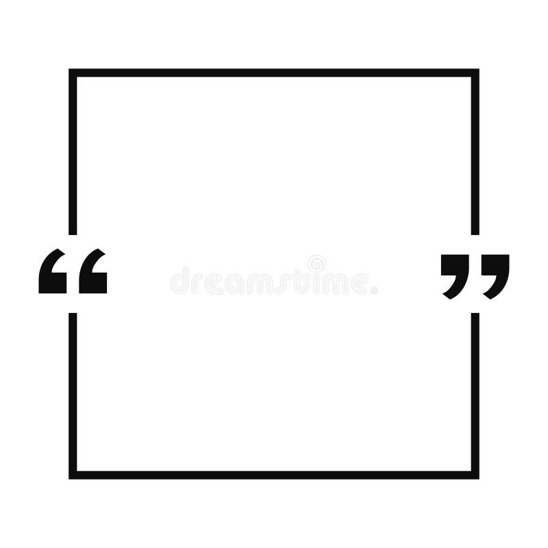 Square Quote bubble. stock vector. Illustration of origami - 61840829