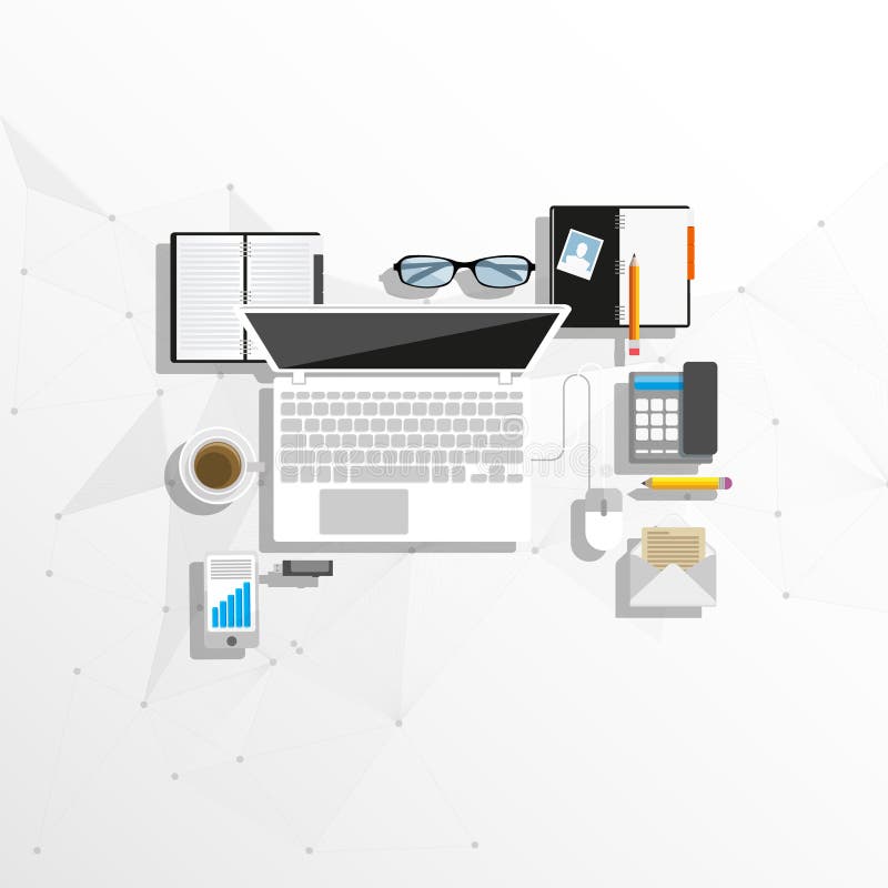 Vector Flat User Interface Ui Infographic Template Design Stock