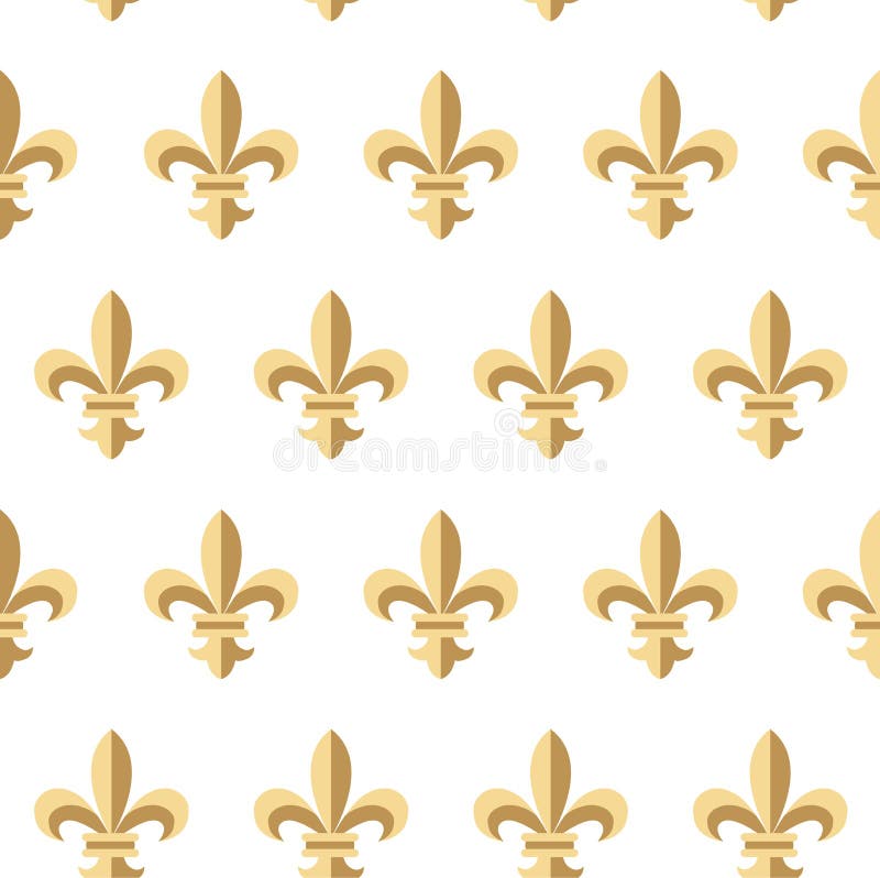 Vector Fleur De Lis Flower ilustración del vector. Ilustración de ...