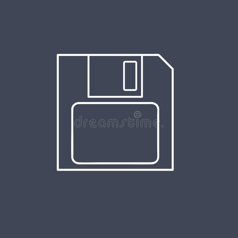Vector of floppy disk icon stock vector. Illustration of floppy - 100765550