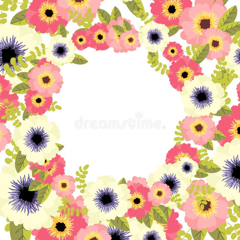 Vector Floral Border - Free Photo from StockFreeImages