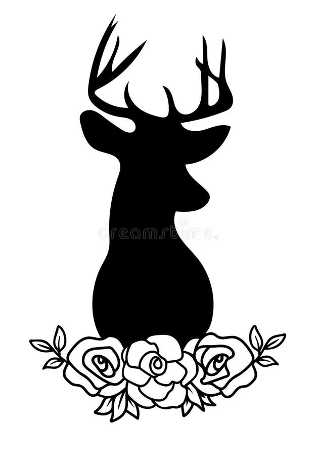 Boho Deer Border Stock Illustrations – 129 Boho Deer Border Stock ...