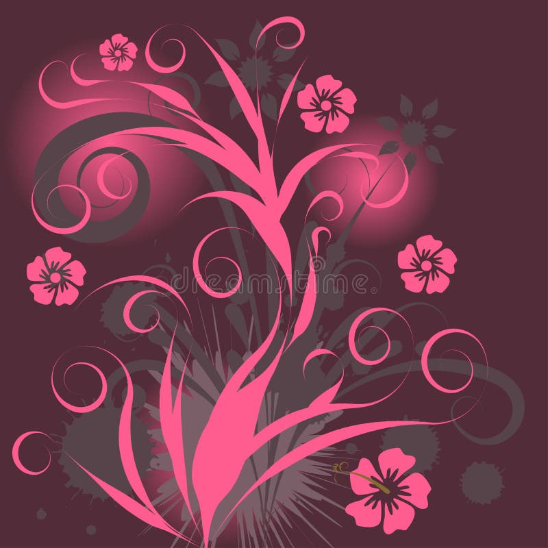 Vector floral design stock vector. Illustration of flourishes - 3247434