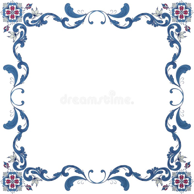Rosemaling Frame Stock Illustrations – 22 Rosemaling Frame Stock ...