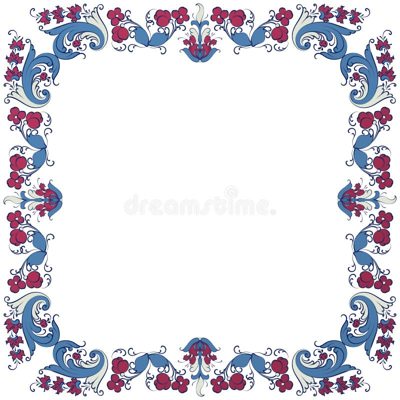 Rosemaling Clipart