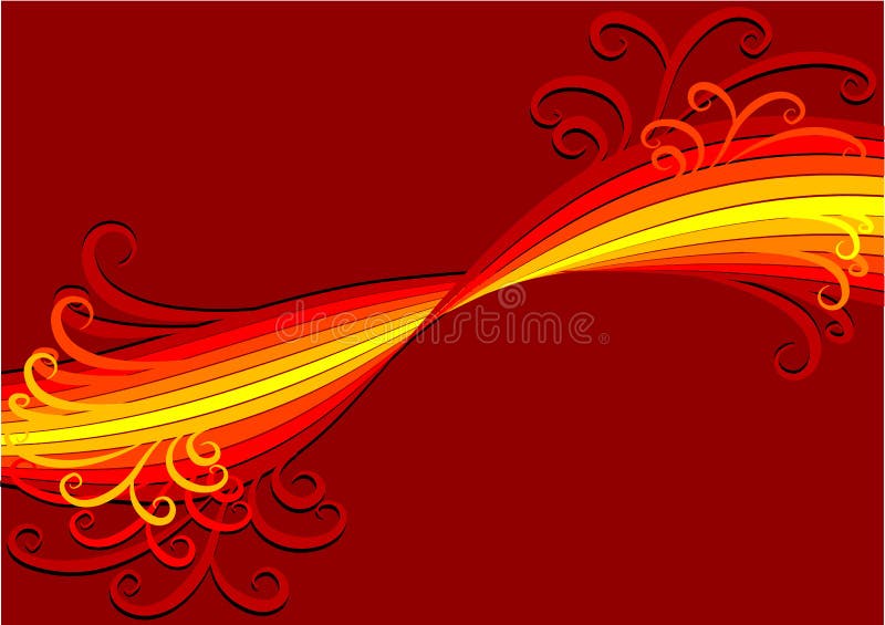 Vector Flow Background stock vector. Illustration of painting - 3369913