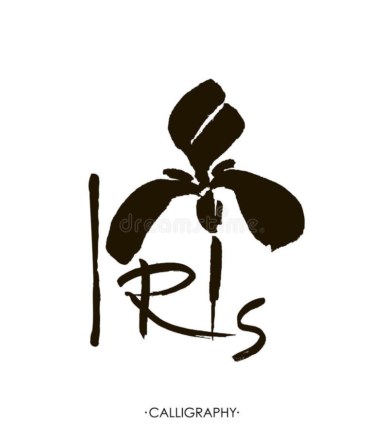 Iris Flower Logo